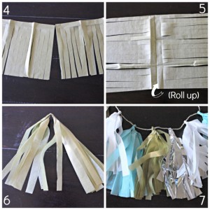DIY TISSUE GARLAND TUTORIAL - Katie Did What