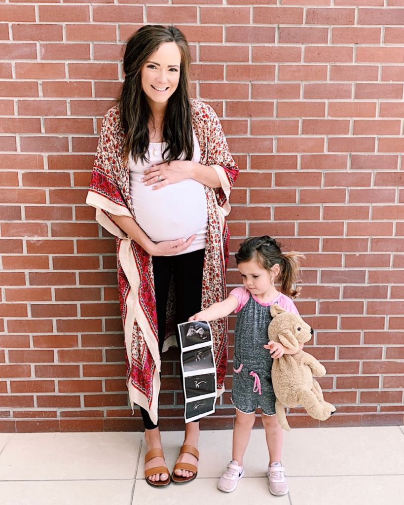 36 WEEK BUMPDATE WITH BABY #3 - Katie Did What