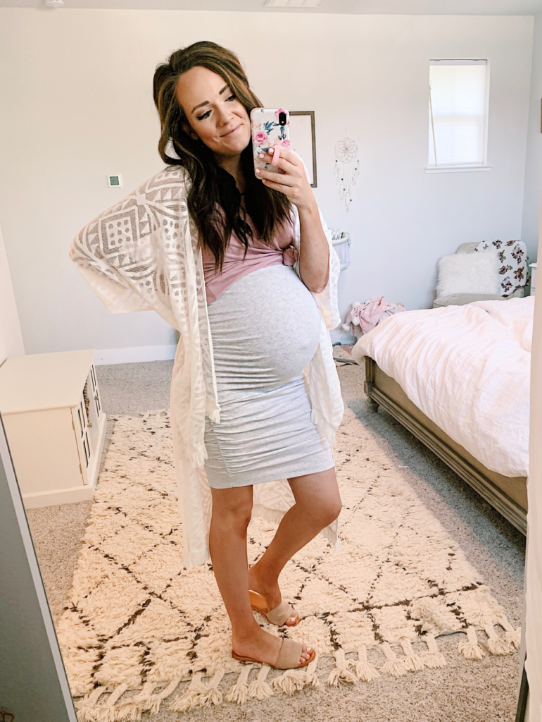 3RD TRIMESTER MATERNITY OUTFITS! - Katie Did What
